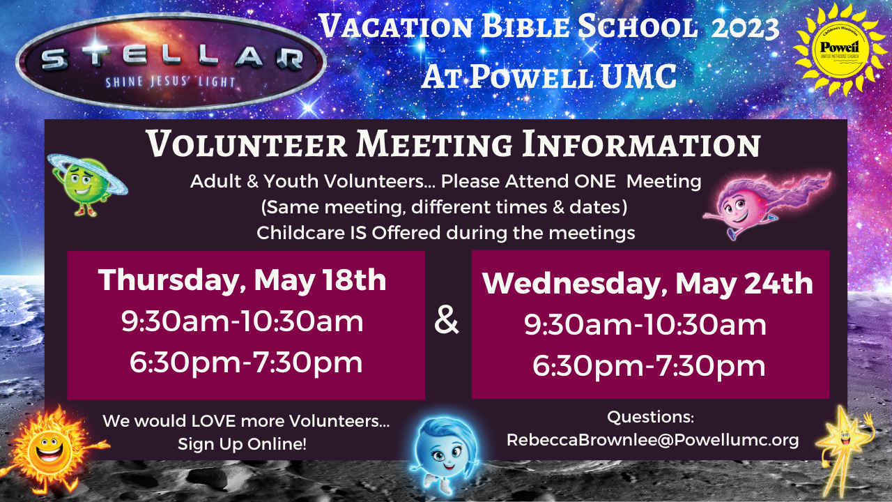 Church Events - Powell United Methodist Church